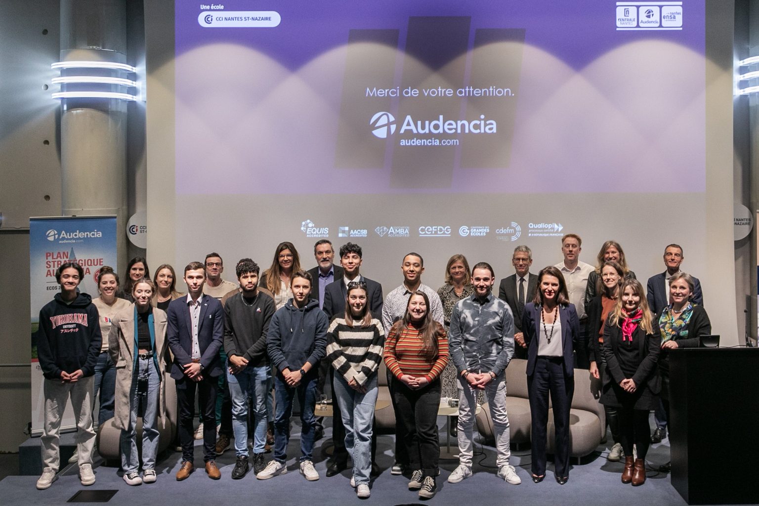 La première promotion 100% gratuite d’Audencia a effectué sa rentrée ...