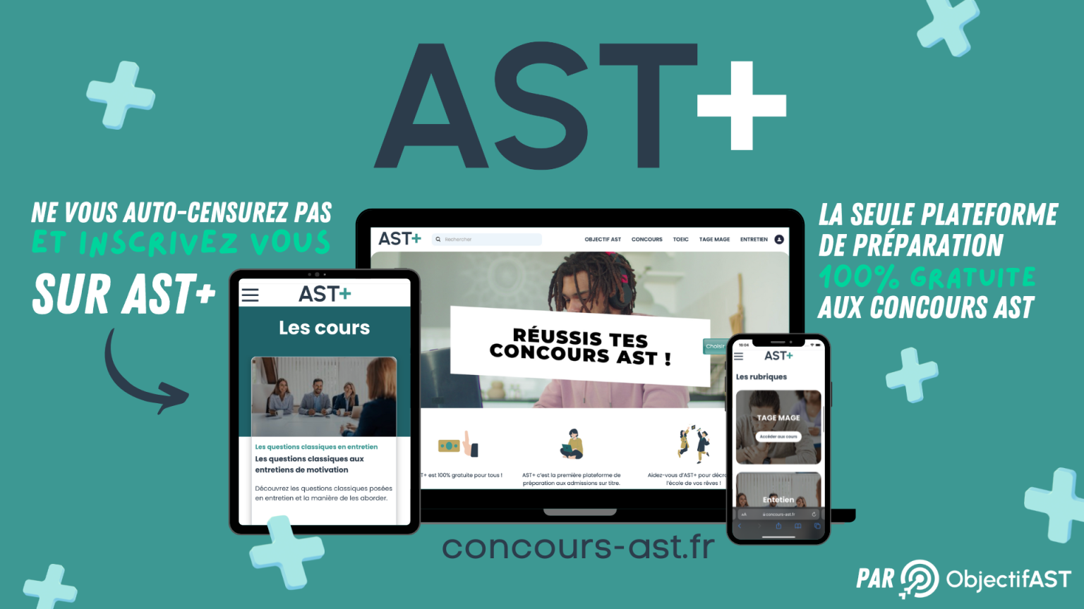 Concours AST : Combien de places dans chaque école ? - Objectif AST